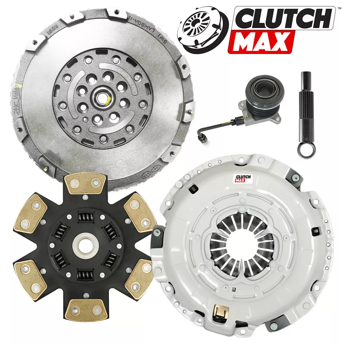 CLUTCHMAX STAGE 3 CLUTCH KIT & PERFORMANCE CHROMOLY FLYWHEEL BUNDLE SE ...