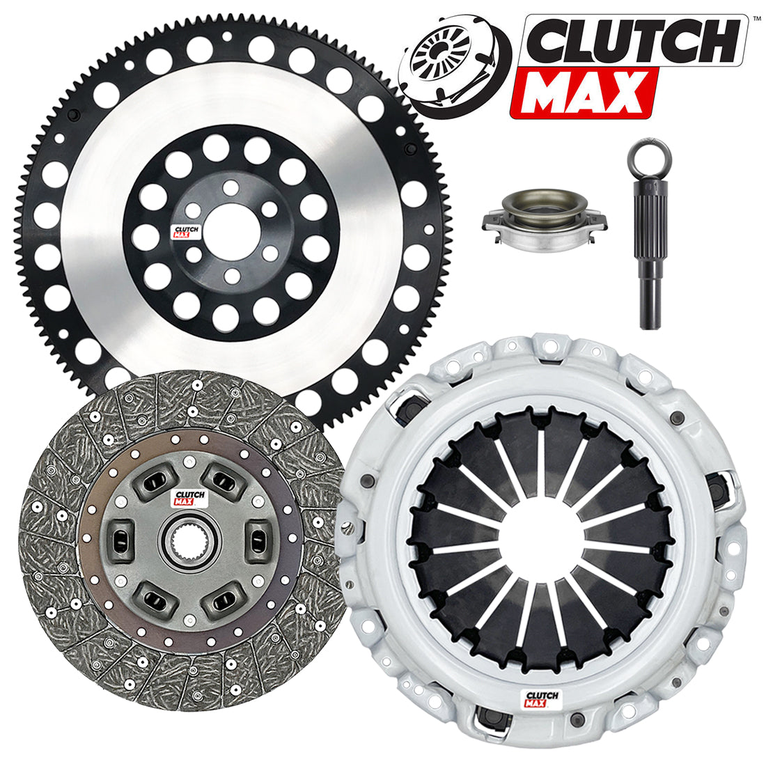 CLUTCHMAX STAGE 1 CLUTCH KIT & PERFORMANCE CHROMOLY FLYWHEEL BUNDLE SE ...