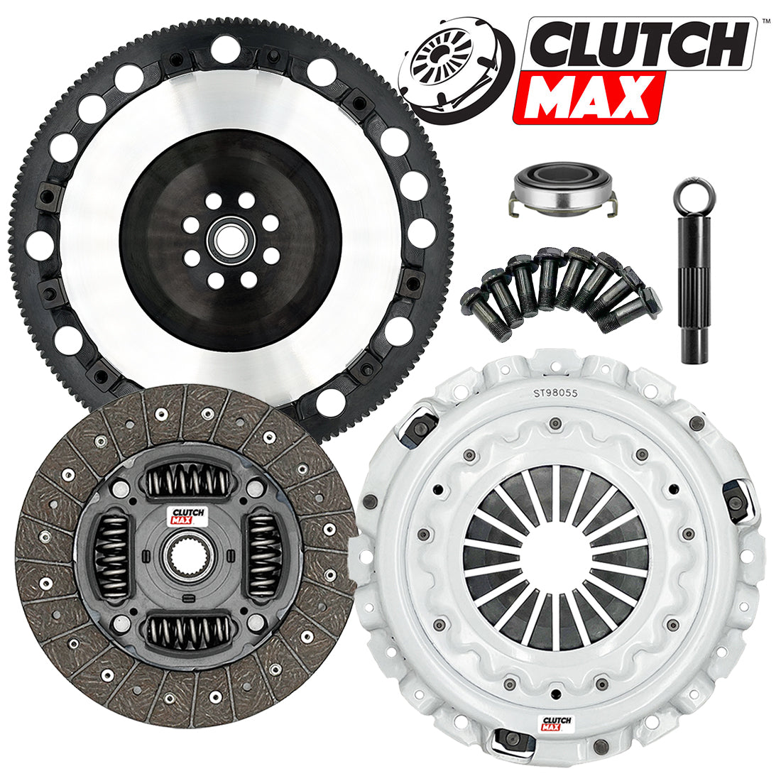 CLUTCHMAX STAGE 1 CLUTCH KIT & PERFORMANCE CHROMOLY FLYWHEEL BUNDLE SE ...