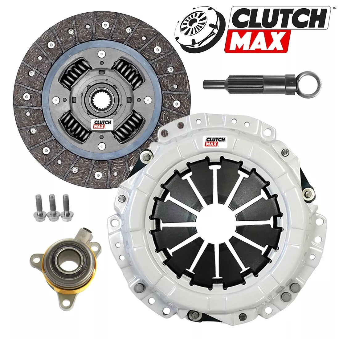 CLUTCHMAX STAGE 1 CLUTCH KIT WITH SLAVE CYLINDER BUNDLE SET [CM16124HD ...