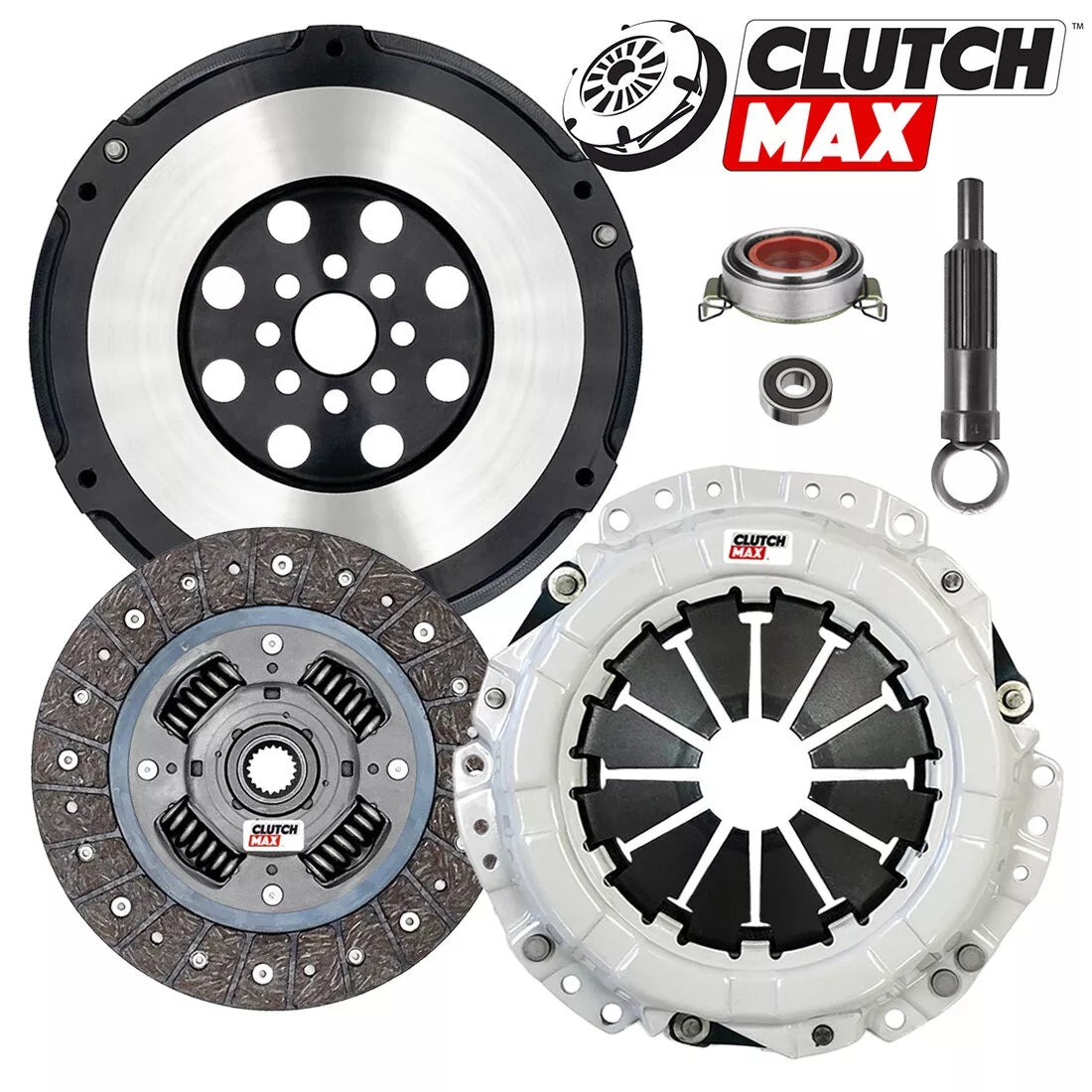 CLUTCHMAX STAGE 1 CLUTCH KIT & PERFORMANCE CHROMOLY FLYWHEEL BUNDLE SE ...