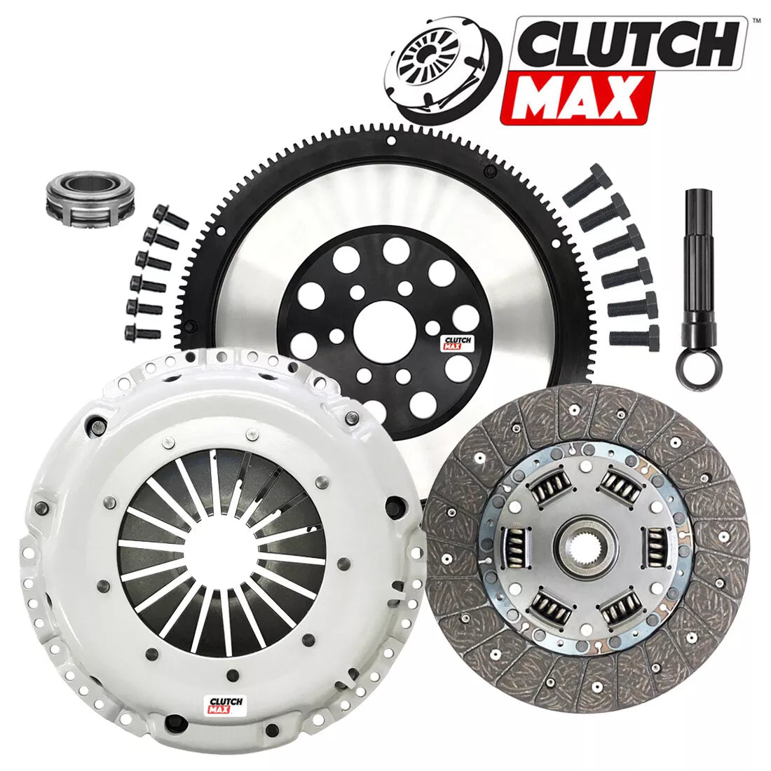 CLUTCHMAX OEM CLUTCH KIT & PERFORMANCE CHROMOLY FLYWHEEL BUNDLE SET [C ...