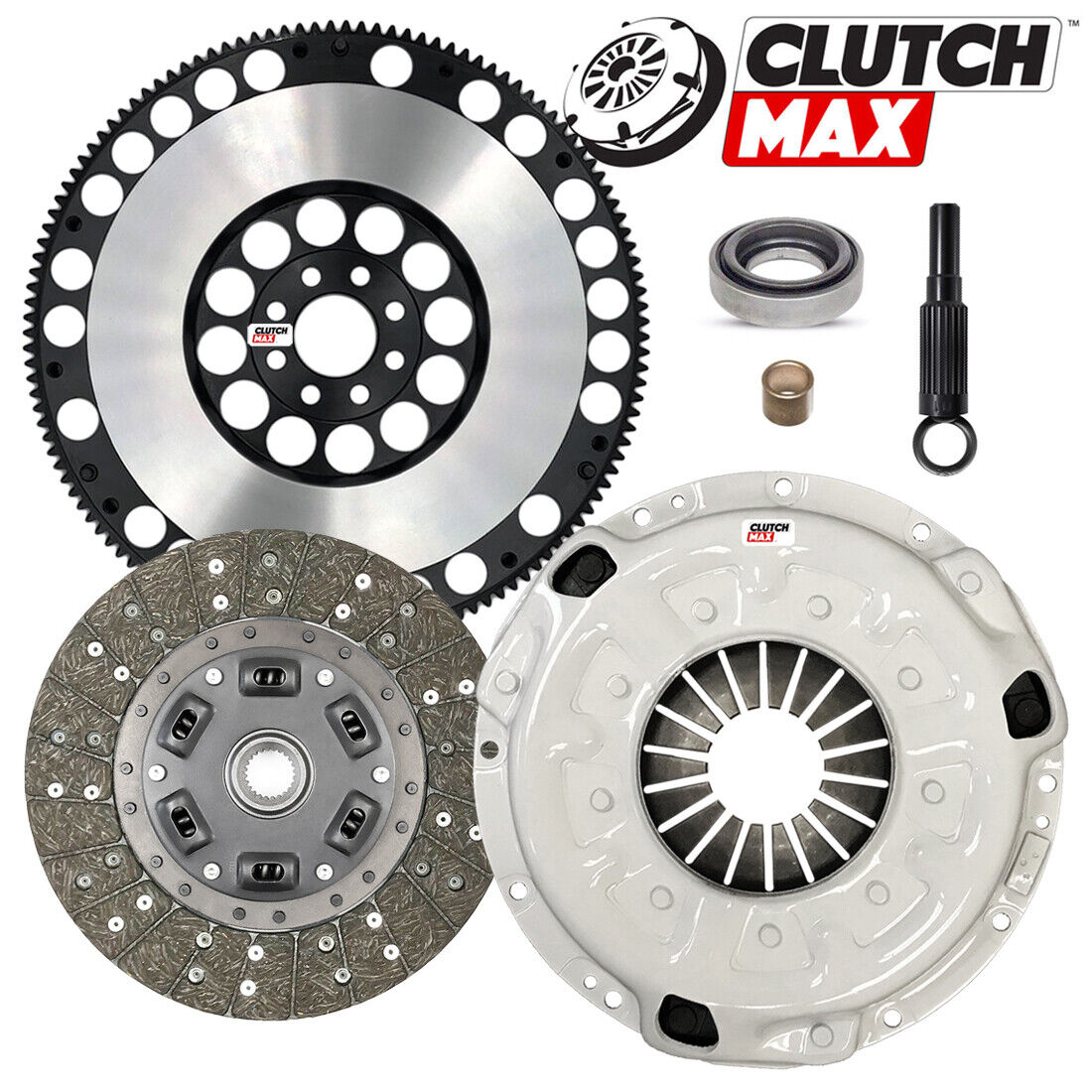 CLUTCHMAX STAGE 1 CLUTCH KIT & PERFORMANCE CHROMOLY FLYWHEEL BUNDLE SE ...