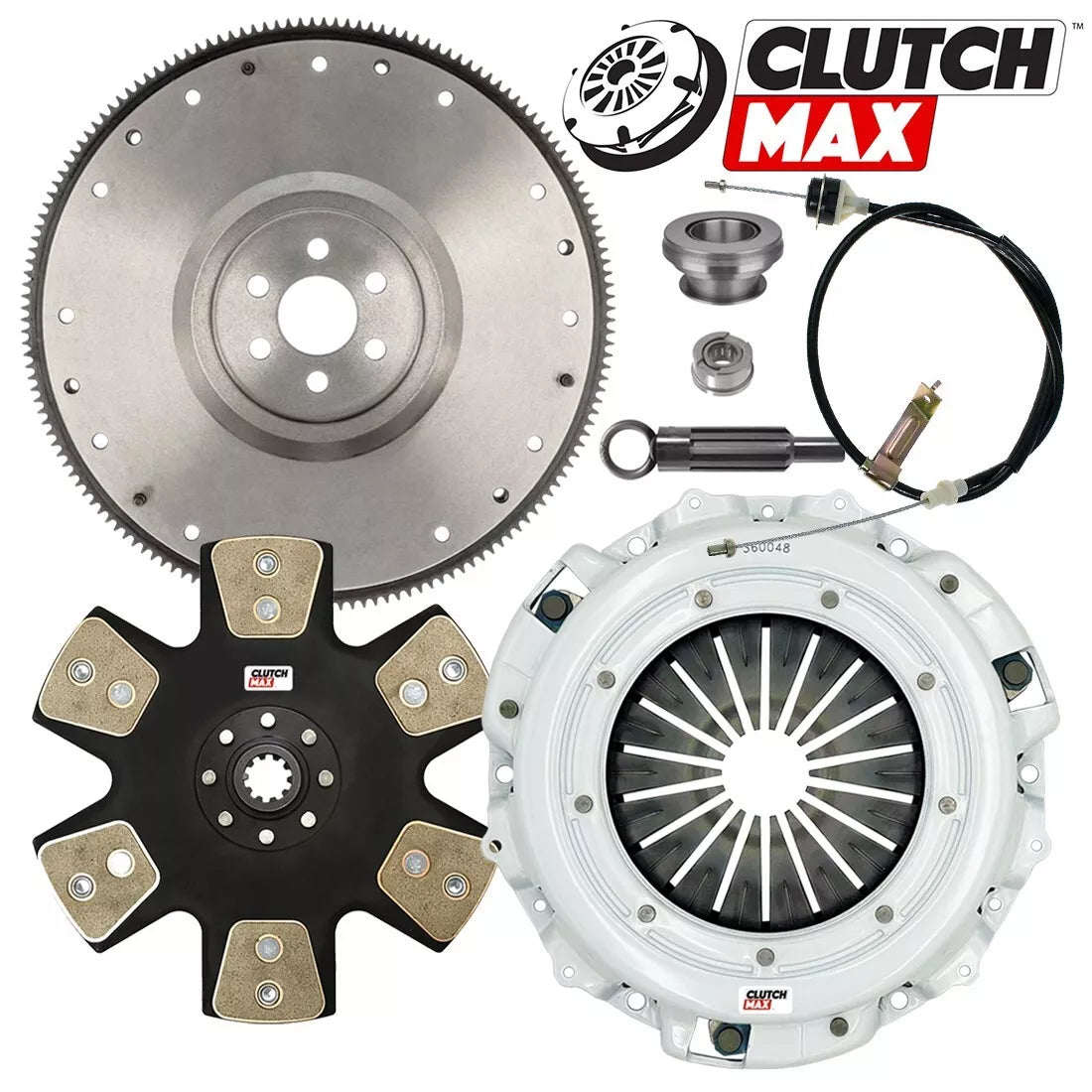 CLUTCHMAX STAGE 5 CLUTCH KIT & FLYWHEEL BUNDLE SET [CM07042HDDWC-FW167 ...