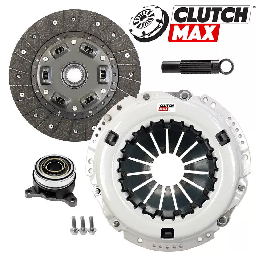 CLUTCHMAX STAGE 1 CLUTCH KIT WITH SLAVE CYLINDER BUNDLE SET [CM16087HD ...