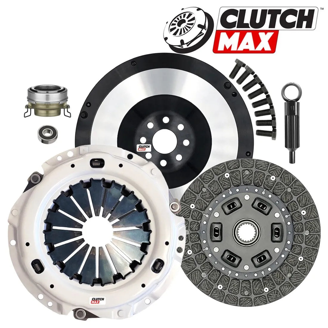 CLUTCHMAX OEM CLUTCH KIT & PERFORMANCE CHROMOLY FLYWHEEL BUNDLE SET [C ...